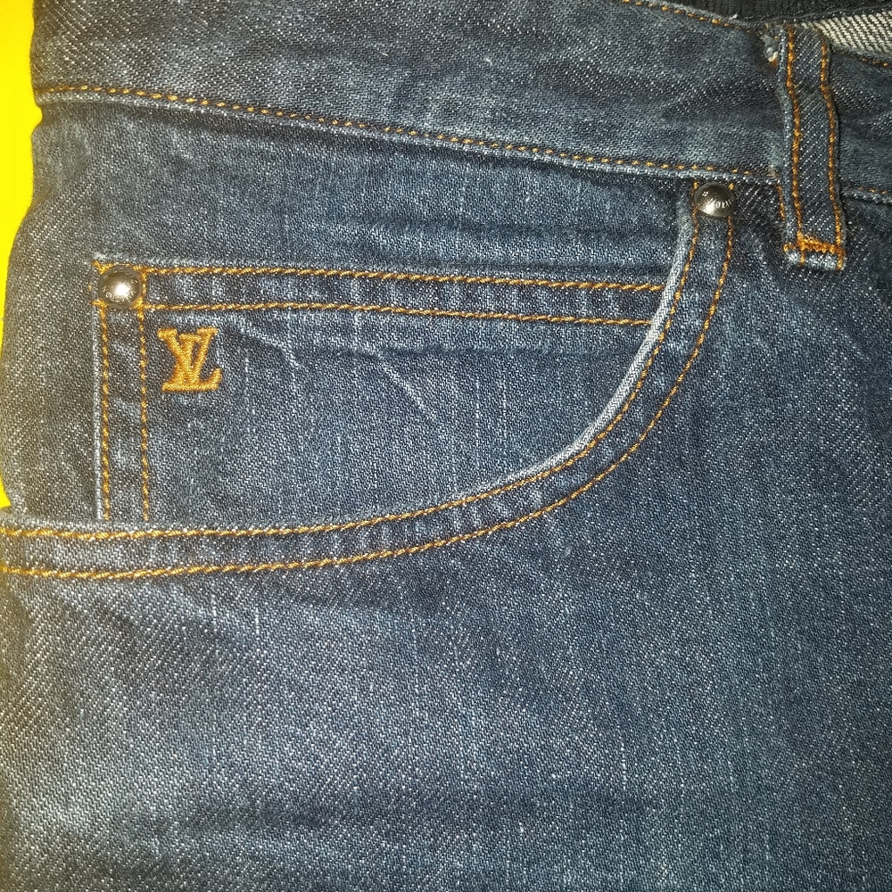 Authentic Louis Vuitton Denim Jeans - Gem